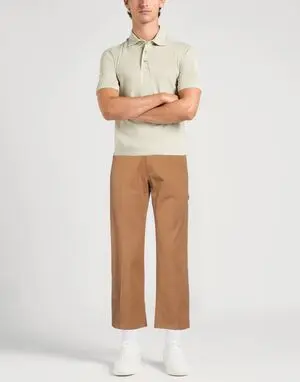 DANIELE ALESSANDRINI Cotton Elastane Cropped Pants