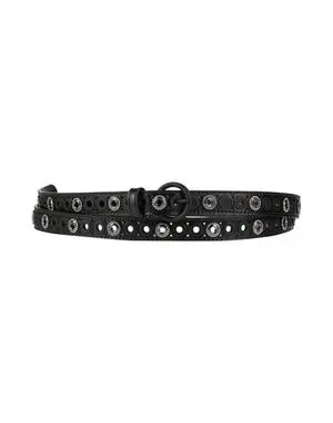 Sandro Cowhide Belt - Black