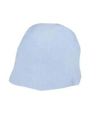 KANGRA Wool And Cashmere Beanie - Blue