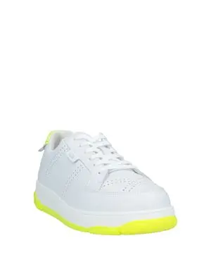 Gcds Low-top Leather Sneakers - White