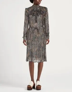Antik Batik Midi Flared Dress