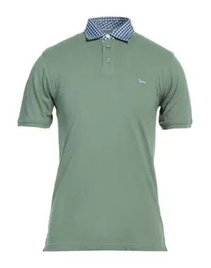 HARMONT & BLAINE Polo Shirt Size Cotton - Green