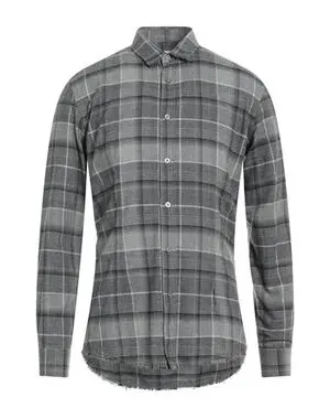 DANIELE ALESSANDRINI Shirt Size Cotton - Grey