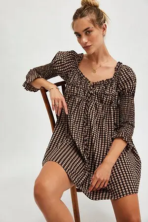 Free People Star Dip Mini Dress