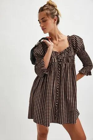 Free People Star Dip Mini Dress