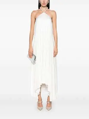 Retrofete Maryam Pearl-embellished Dress