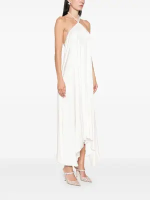 Retrofete Maryam Pearl-embellished Dress