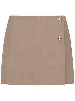 Givenchy Leather Mini Skirt