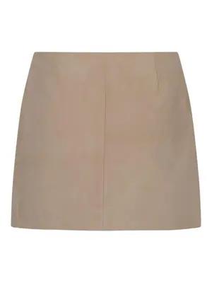 Givenchy Leather Mini Skirt