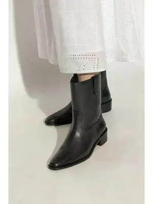 Tory Burch 35mm City Western Ankle Boots
