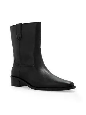 Tory Burch 35mm City Western Ankle Boots