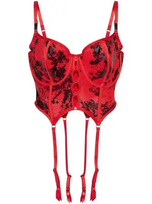 DIESEL® X Savage Fenty Metallic-effect Bustier