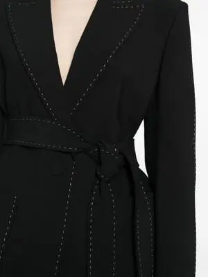 Elie Saab Topstitch Blazer