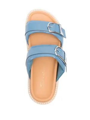 Santoni Double-strap Sandals