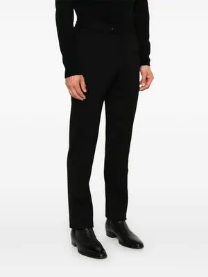 PT TORINO Tapered Trousers - Black