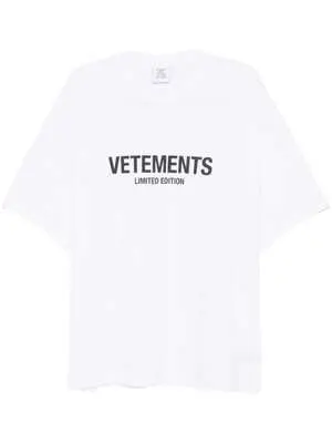 Vetements Drop Shoulder T-shirts For Women