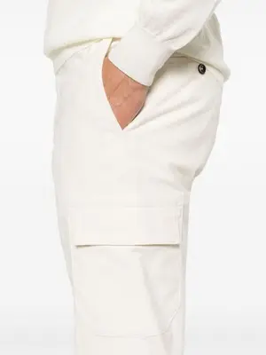 PT TORINO Felted Cargo Trousers - Neutrals