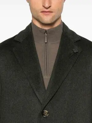 LARDINI Virgin Wool Mid-length Coat