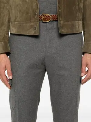 PT TORINO Felted Cargo Pants - Grey