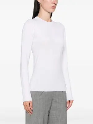 Fabiana Filippi Fine-knit Sweater - White