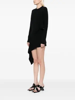 Rokh Asymmetric Knitted Dress