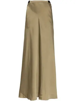 Christopher Esber Front Pocket Bias Maxi Skirt