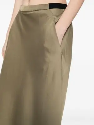 Christopher Esber Front Pocket Bias Maxi Skirt