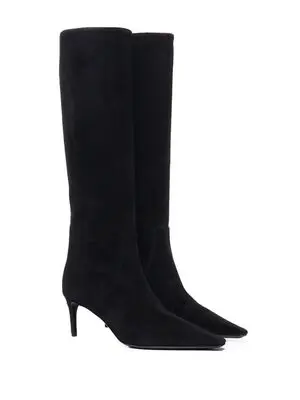 Dolce & Gabbana 70mm Suede Knee-high Boots