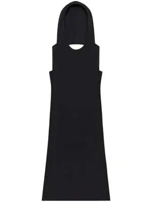 COURREGES Oblique Shift Dress - Black