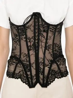 Giuseppe Di Morabito Corset-detail T-shirt