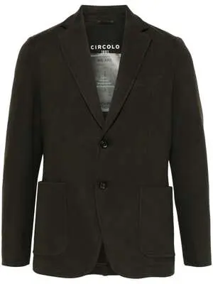 CIRCOLO 1901 Single-breasted Jersey Blazer