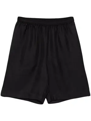 Loulou De Saison Zinia Twill Shorts - Black