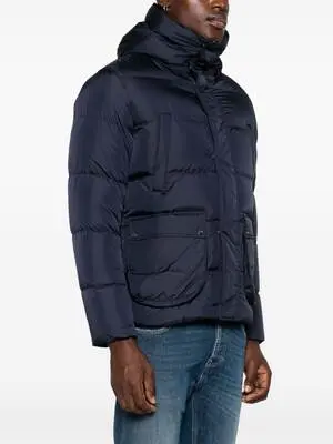 Herno Hooded Puffer Jacket - Blue