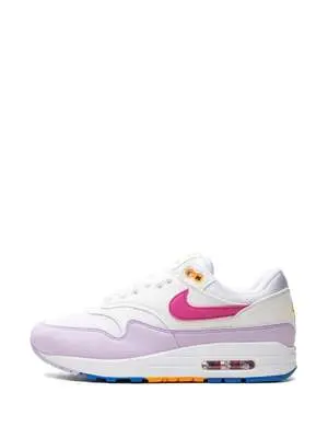 Nike Air Max 1 '87 Mismatched Swoosh Sneakers - Neutrals