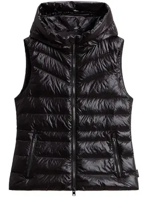 Woolrich Zip Up Vests For Women