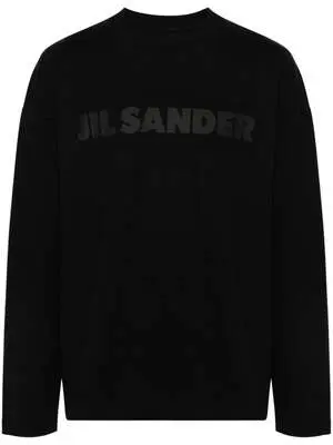 JIL SANDER Logo-print T-shirt - Black