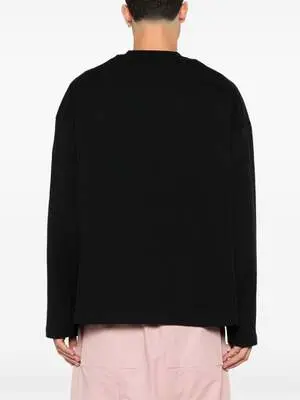 JIL SANDER Logo-print T-shirt - Black