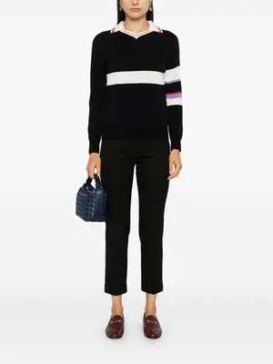Etro Cropped Wool Trousers