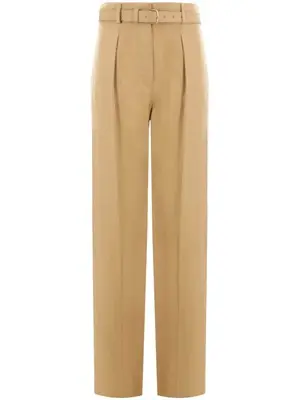 Loro Piana Edward Silk Pants - Neutrals