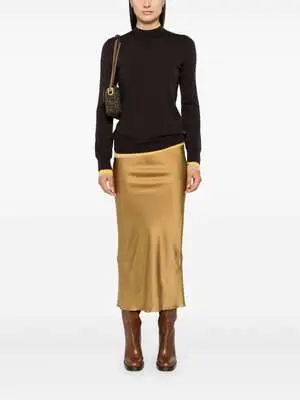 Fendi Layered-trim Sweater