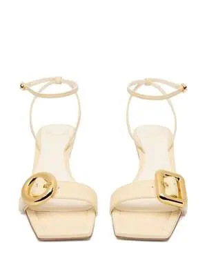 Jacquemus - Jacquemus 40mm Les Regalo Leather Sandals