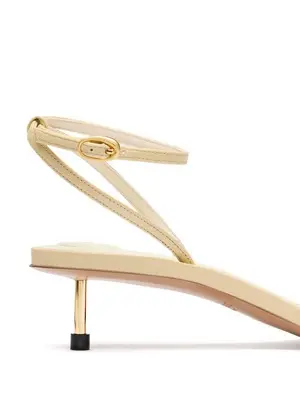 Jacquemus - Jacquemus 40mm Les Regalo Leather Sandals