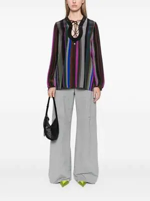 Emilio Pucci Silk Georgette Crepe Blouse