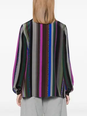 Emilio Pucci Silk Georgette Crepe Blouse