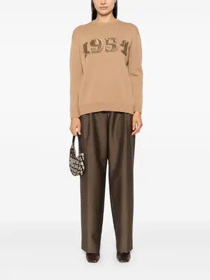 Max Mara Plata Sweater - Brown