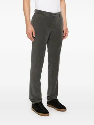 Incotex Slim-cut Chino Trousers - Grey