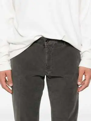 Incotex Slim-cut Chino Trousers - Grey