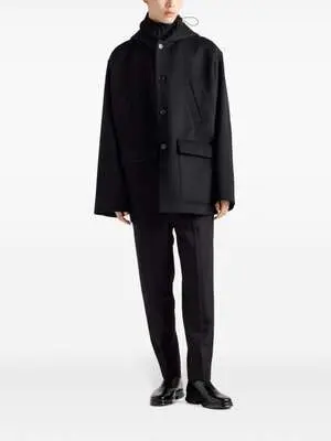 Prada Cashmere Hooded Jacket