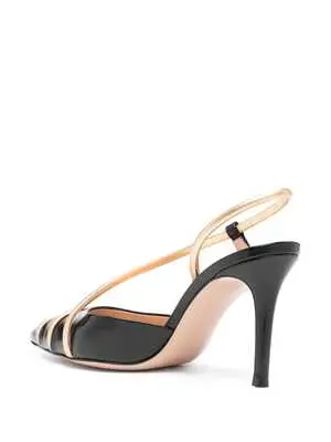 GIANVITO ROSSI 85mm Leather Slingback Pumps