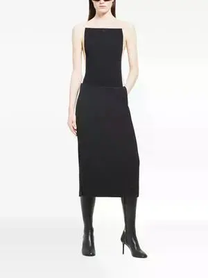 COURREGES Illusion Bodysuit - Black